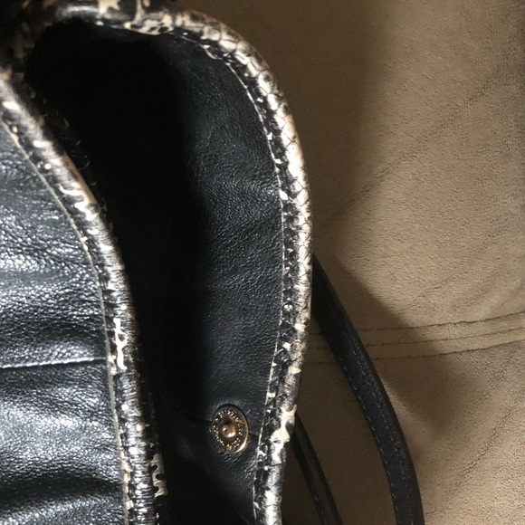 Coach | Bags | Rare Coach Snake Print Leather Shoulder Bag | Poshmark